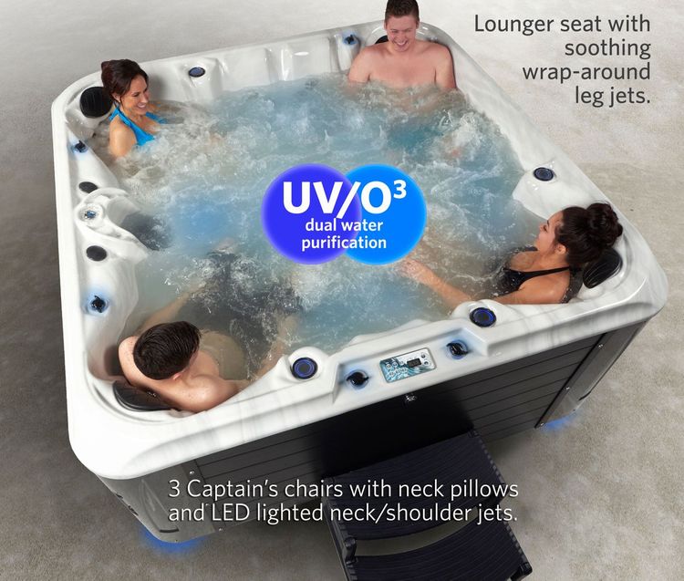 Evolution Spas Oxford 121-jet, 7-person Spa | My online store dba Expo Int'l