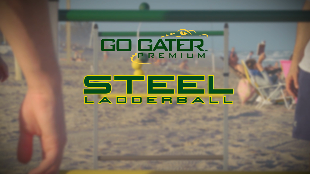 Go! Gater Premium Steel Ladderball Set with Built-in Scoring System ...