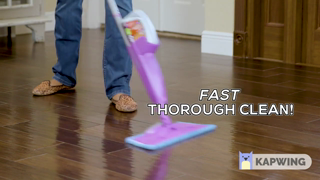 Rejuvenate Click N Clean Multi Surface Spray Mop Kit, As Seen on TV ...
