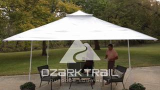 Ozark Trail 14' x 14' Instant Canopy with LED Lighting System - Walmart.com