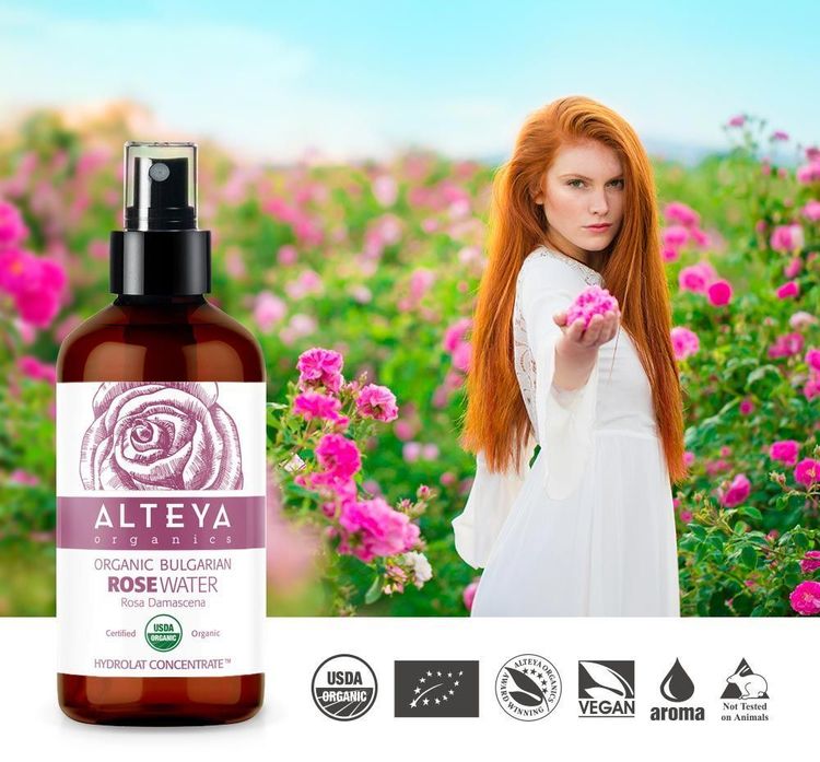 Alteya Organics Bulgarian Rose Water 8 fl oz, 2-pack | My online store ...
