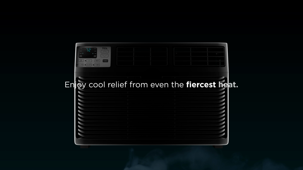 TCL Unit AC Condition Cooling 5,000 BTU White Window Air Conditioner ...