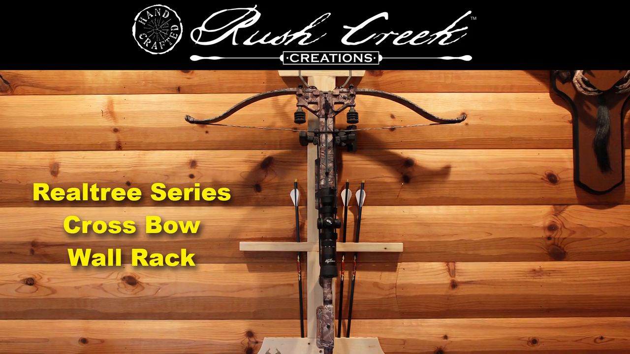 REALTREE 1 Crossbow 10 Arrow Wooden Storage Rack - Walmart.com