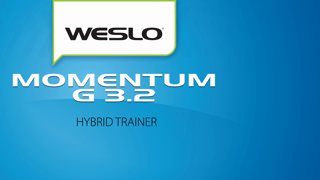 Weslo Momentum G 3.2 Bike and Elliptical Hybrid Trainer with LCD Window ...