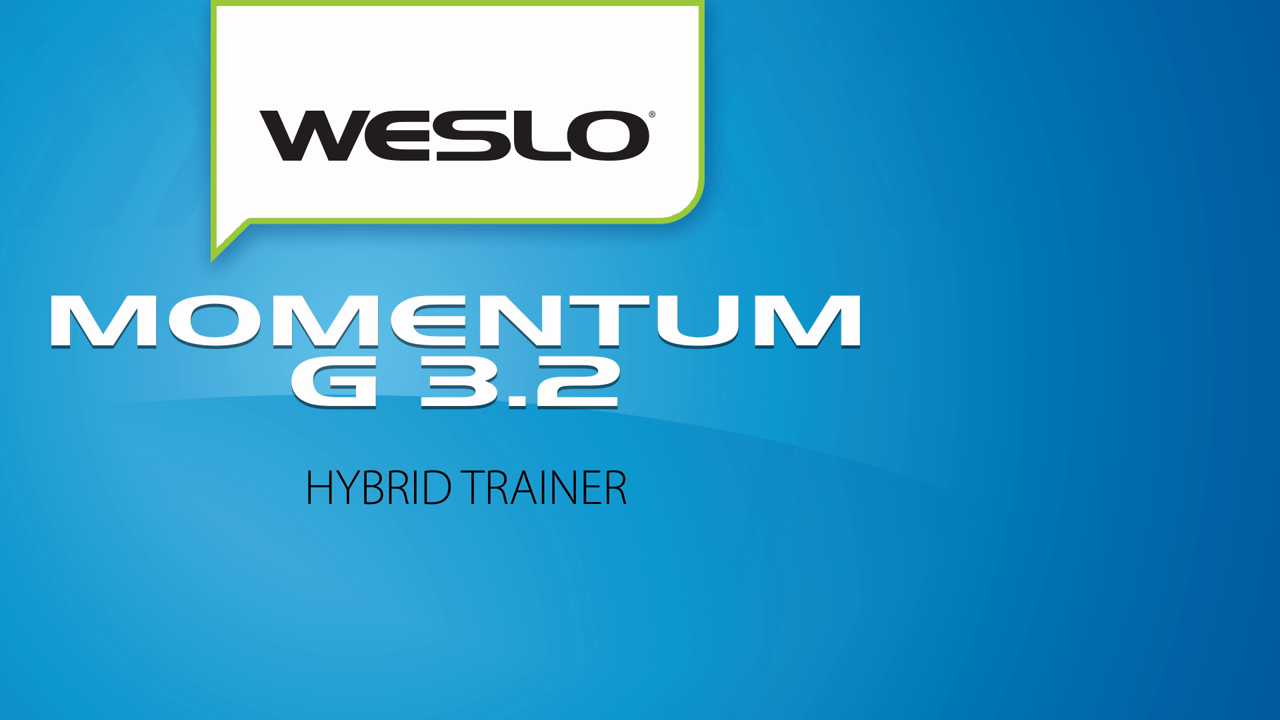 Weslo Momentum G 3.2 Bike and Elliptical Hybrid Trainer with LCD Window ...