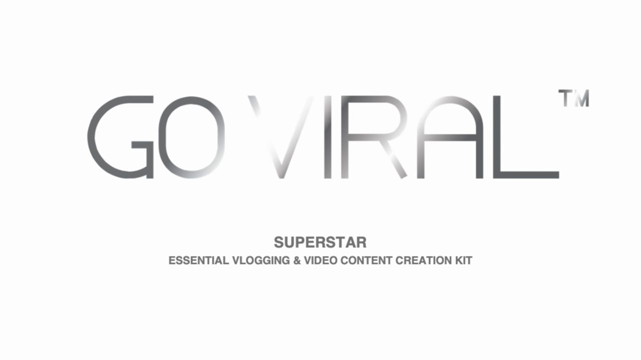 Digipower Super Star Essential Vlogging Kit, with LED Light, Microphone ...