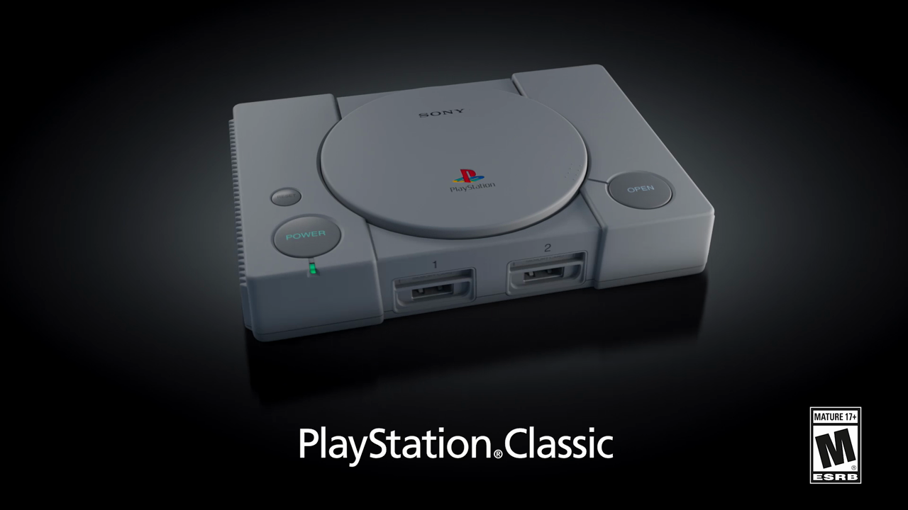 Sony PlayStation Classic Retro Game Console, Gray, 3003868 - Walmart.com